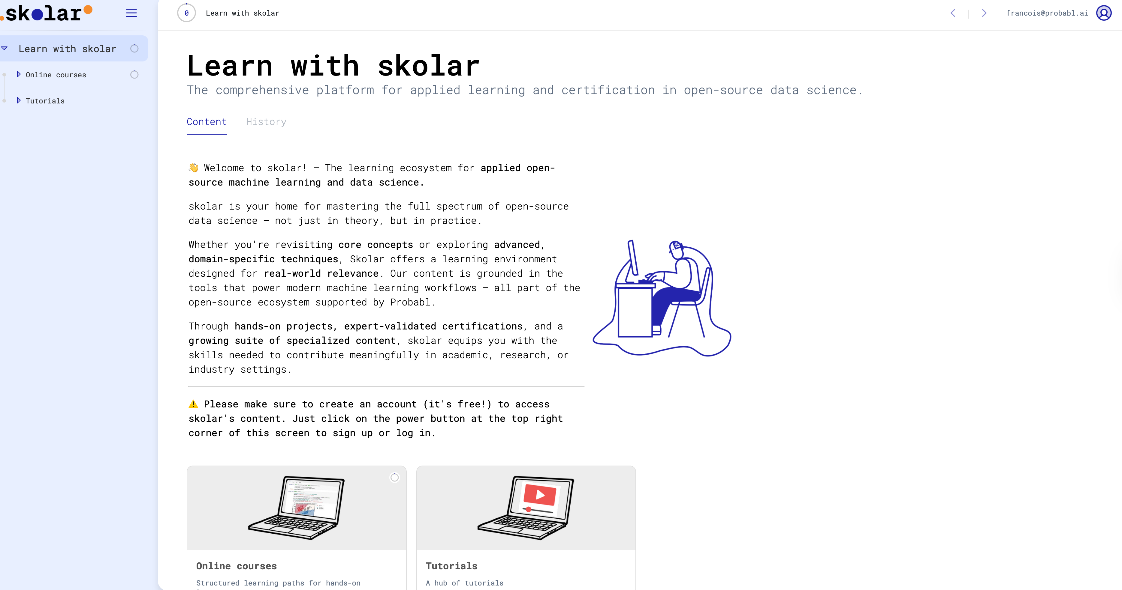 Launching Skolar: a new platform for hands-on, structured and certified ...